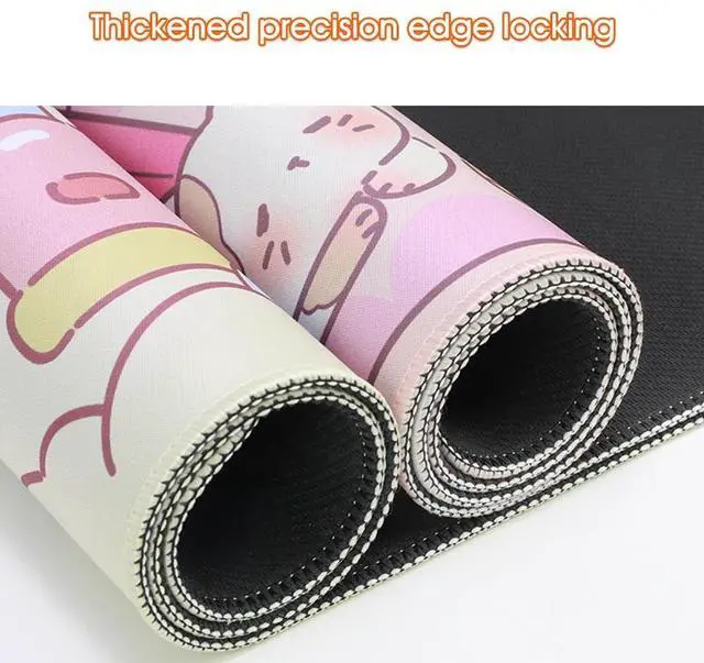 PERFECTSIGHT Cute Kitty Mouse Pad Kawaii Cat Large Gaming Mouse Pad ...