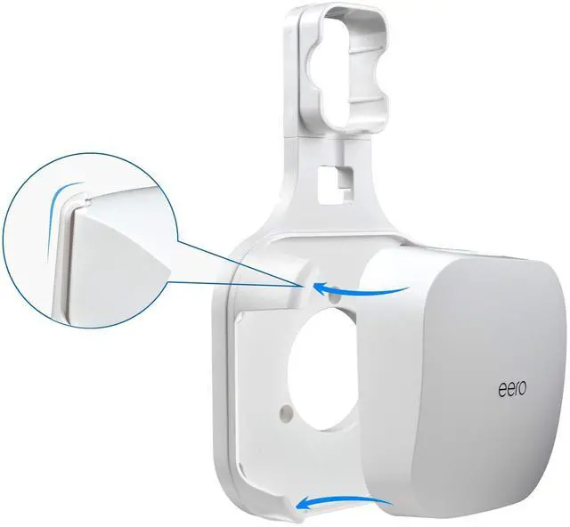 PETIMETI Wall Mount Holder for EERO Pro 6 Mesh WiFi System, Space ...