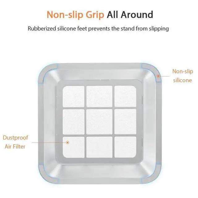 IFCASE Desktop Dust, Air Filter Stand for Mac Mini 2010-2023 M1 M2 Pro ...