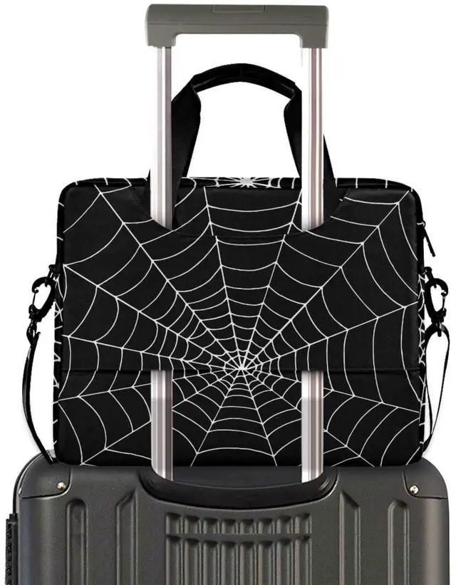 Goth Spider Web Laptop Case 15.6 inch Computer Bag Waterproof Laptop ...