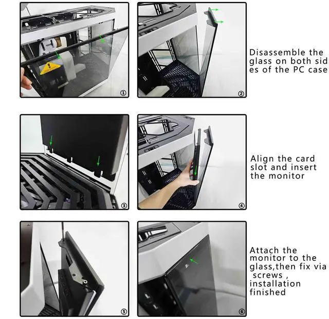 VSDISPLAY 14.5 Inch 2K Touch Screen Monitor 2560x720 for Y70 PC ...