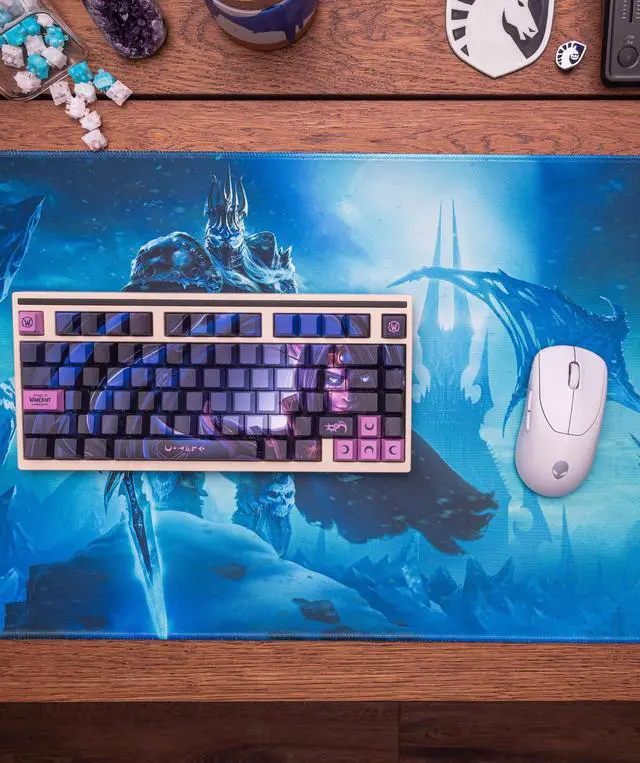 World of Warcraft Lich King Gaming Mousepad, Computer Mouse Mat, Flat ...
