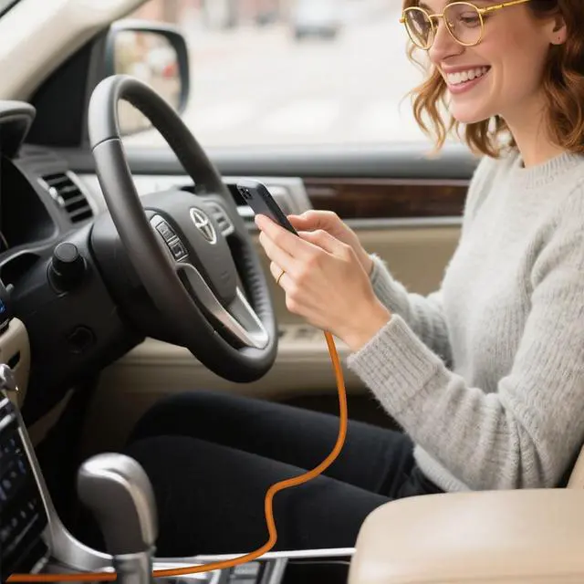 Hichain 2 Pack USB C to USB C Cable Orange 240W 4ft+6.5ft, Chubby Cable ...