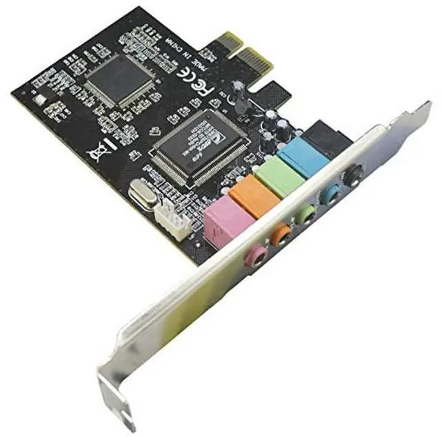 Padarsey PCIe 5.1 Internal Sound Card for PC, Windows 7, 3D Stereo ...