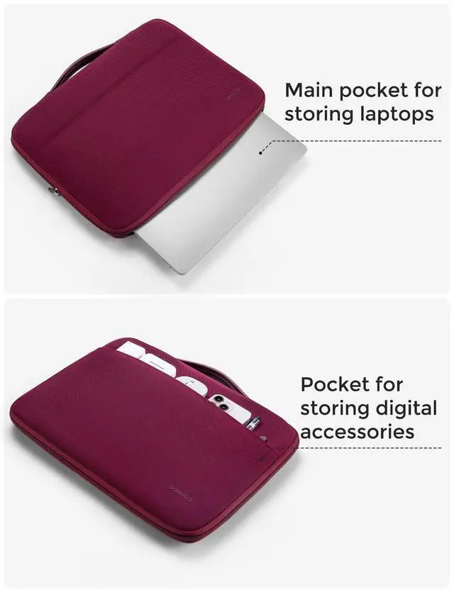 DOMISO 15.6 inch Laptop Case Sleeve Protective Cover Compatible with 16 ...