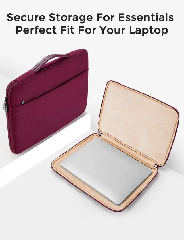 DOMISO 15.6 inch Laptop Case Sleeve Protective Cover Compatible with 16 ...