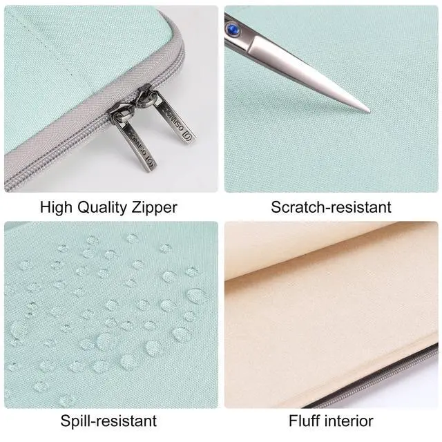 DOMISO 13.3 inch Laptop Case Sleeve Protective Cover Compatible with 14 ...