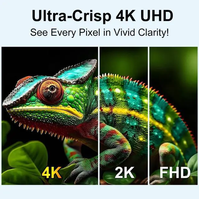 EPAOVEHR Portable Monitor, 4K UHD 15.6inch Lightweight Travel Monitor ...