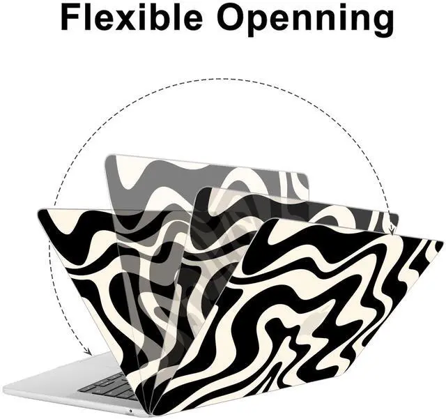 AKIT Compatible with MacBook Air 13 inch Case 2025 2024-2022 M4 M3 M2 ...