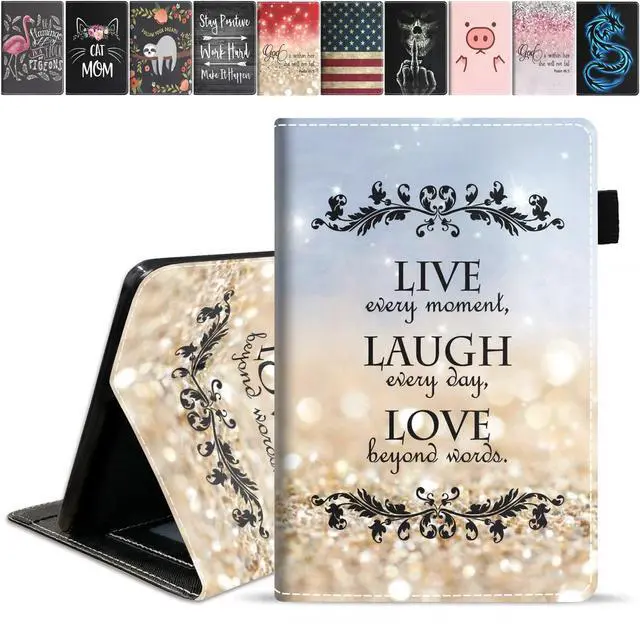 FQTBCEARI Case for All-New Kindle Fire 7 Tablet (7", 12th Generation ...