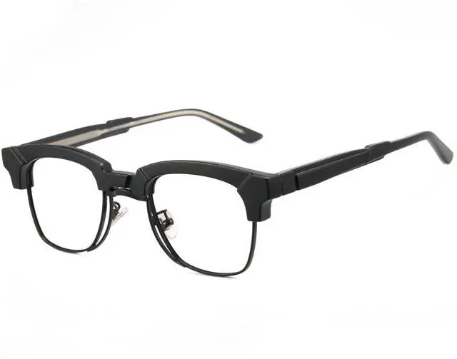 Cyxus Browline Frame Glasses Blue Light Glasses for Men Women UV ...