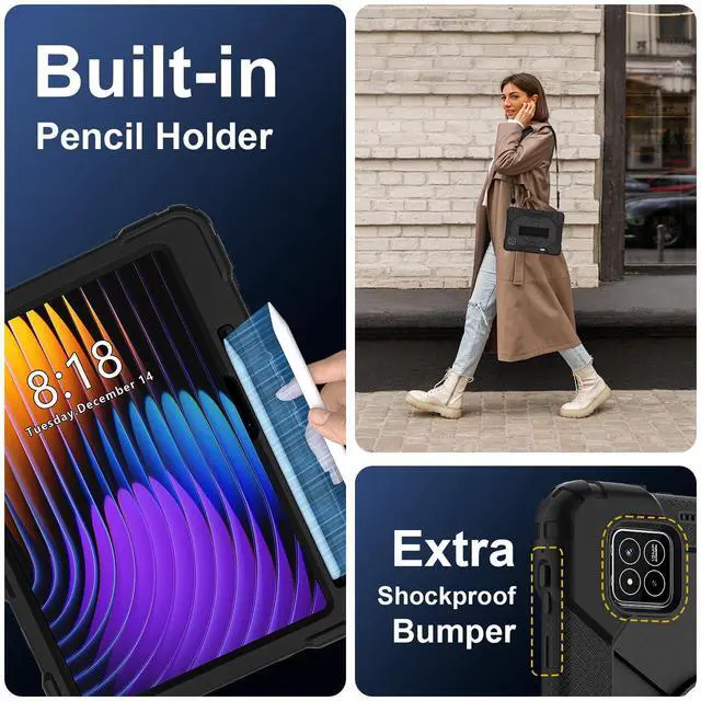 Doemoil Case for Xiaomi Mi Pad 7 / Mi Pad 7 Pro 2024,3 Layer Protective ...