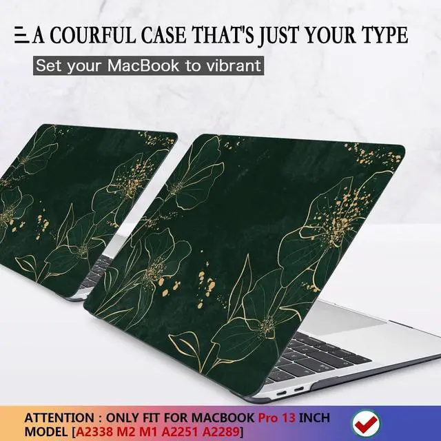 CISSOOK Case for MacBook Pro 13 Inch M2 M1 Chip A2338 A2251 A2289 Model ...