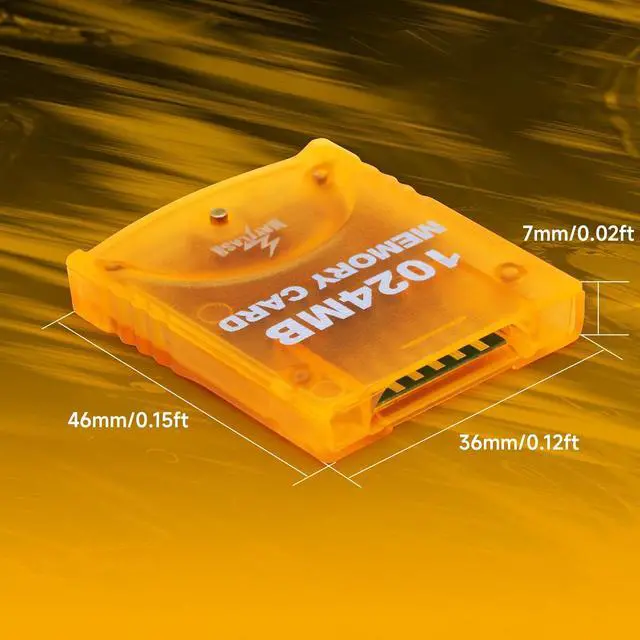 MAYFLASH 1024MB(16344 Blocks) Memory Card for Gamecube and Wii - Newegg.com