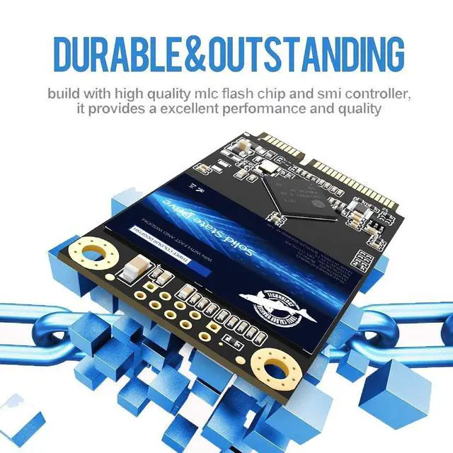 Dogfish mSATA SSD 64GB 3D NAND MLC SATA III 6 Gb/s, mSATA (30x50.9mm ...