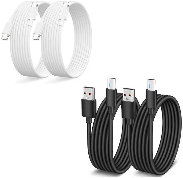 10mm Extended Tip USB to USB C Cable 6ft/3ft,Data Transfer Type C ...
