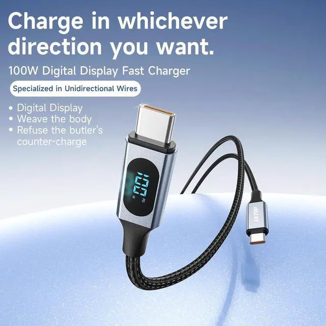 LKTOP 100W USB C Cable for DJI Drone Accessories, Super Fast Charging ...