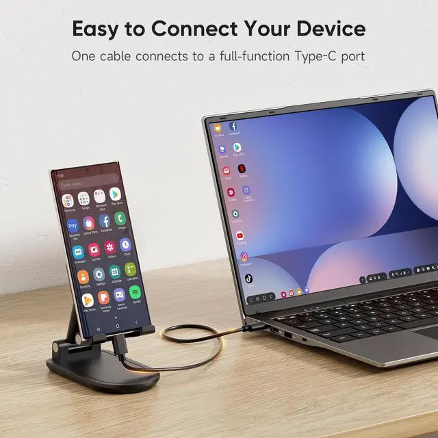 Portable Monitor with Keyboard, 14.1Inch Lapdock Monitor Built-in ...