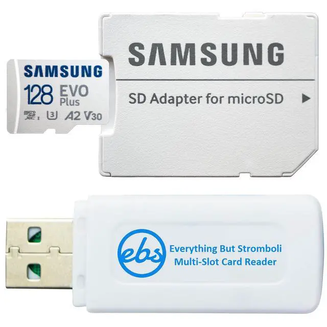 Samsung 128GB EVO Plus Memory Card Class 10 MicroSDXC Compatible with ...