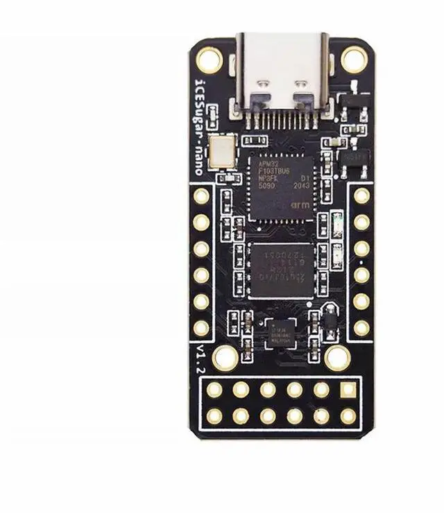 FPGA Development Board Icesugar-Nano Open Source RISC-V Ice40lp1k Standard Icelink Debugger PMOD ...