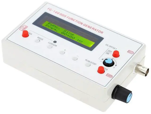 FG-100 DDS Function Signal Generator Frequency Counter 1Hz - 500Khz ...