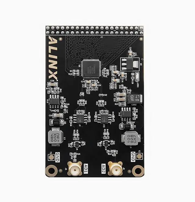 Dual-channel high-speed AD analog signal to digital signal module FPGA ...