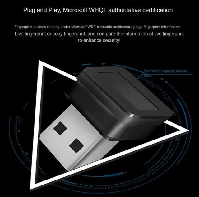 2X Mini USB Fingerprint Reader Module Device For 10 Hello Biometrics ...
