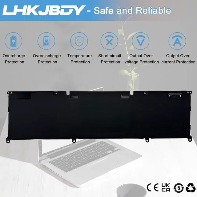 8FCTC Laptop Battery Replacement for Dell Alienware M15 R3 R4 M17 R3 R4 ...