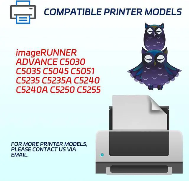 FM48400010 Waste Toner Container Compatible for Canon imageRUNNER ...