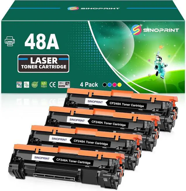 SINOPRINT 48A Toner Cartridge Replacement for HP 48A CF248A 248A ...