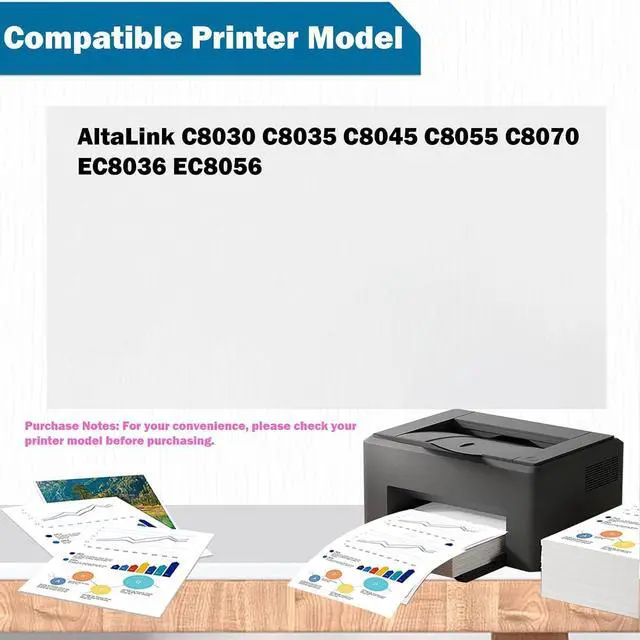 Compatible for Xerox 006R01697 006R01698 006R01699 006R01700 Toner ...