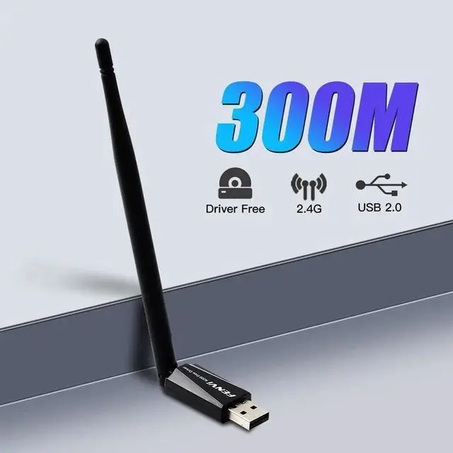 1800Mbps WiFi 6 USB Adapter Wireless Network Card USB 3.0 WiFi6 Dongle USB LAN Ethernet Dual ...