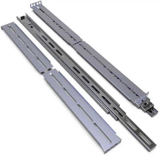 Rackmount Sliding Rails - Kit for 2U-8U Chassis (Adjustable 18" to 25 ...