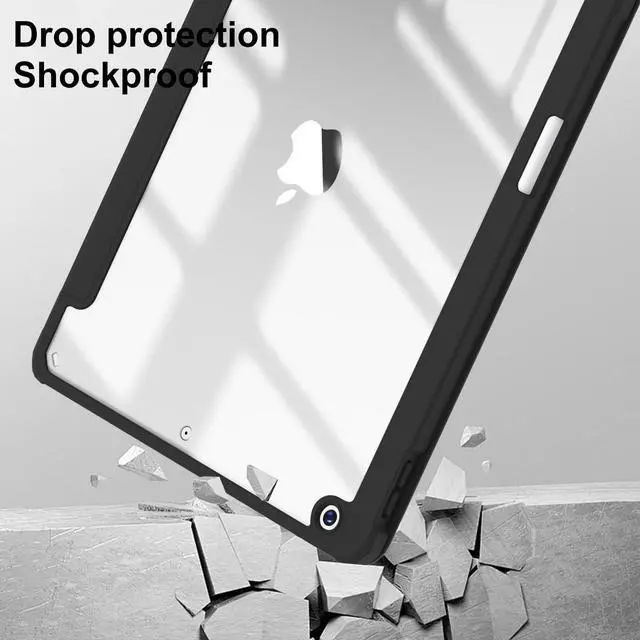 JKSML Case for iPad 9th/8th/7th Generation 10.2 Inch, Case with Pencil ...