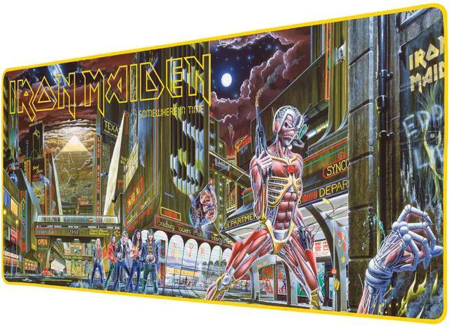 SUBSONIC - Iron Maiden XXL Mouse Pad 90 x 40 cm - Desk Pad with Non ...