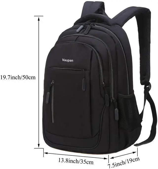 Vaupan Business Travel Laptop Backpack, Water Resistant College ...
