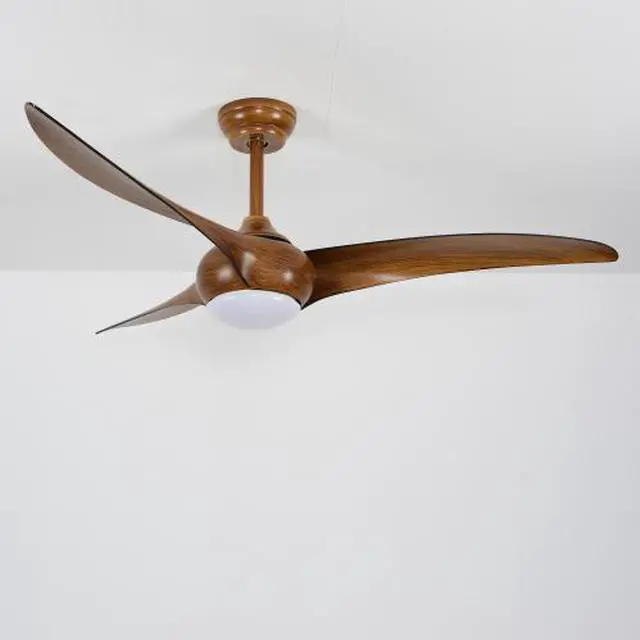 52" Ceiling Fan with LED Light Remote Control,Quiet DC Motor 6 Speed ...