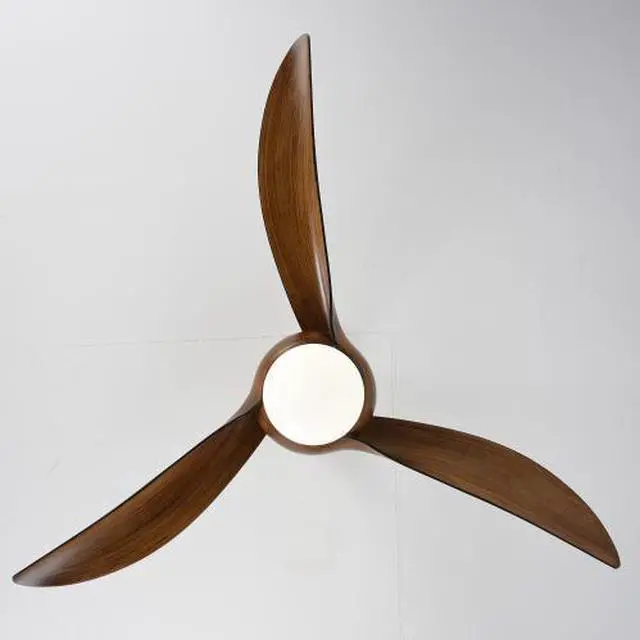 52" Ceiling Fan with LED Light Remote Control,Quiet DC Motor 6 Speed ...