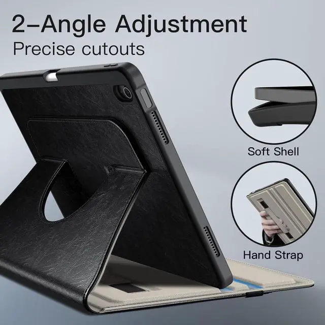 JETech Rotating Case for iPad Air 13-Inch M3/M2 (2025/2024) with Pencil ...