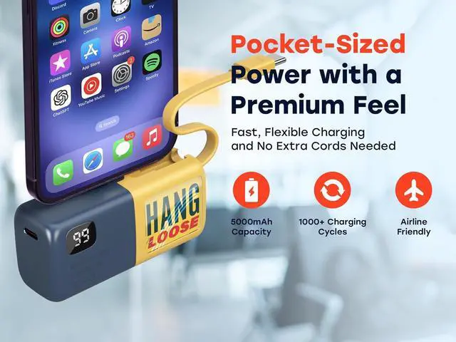 X Mobile A Power Bank - 5000 mAh - Ultra Portable - 103g only ...