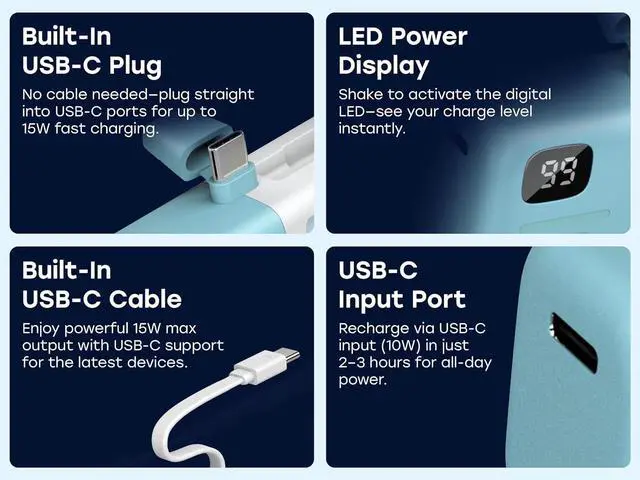 X Mobile A Power Bank - 5000 mAh - Ultra Portable - 103g only ...