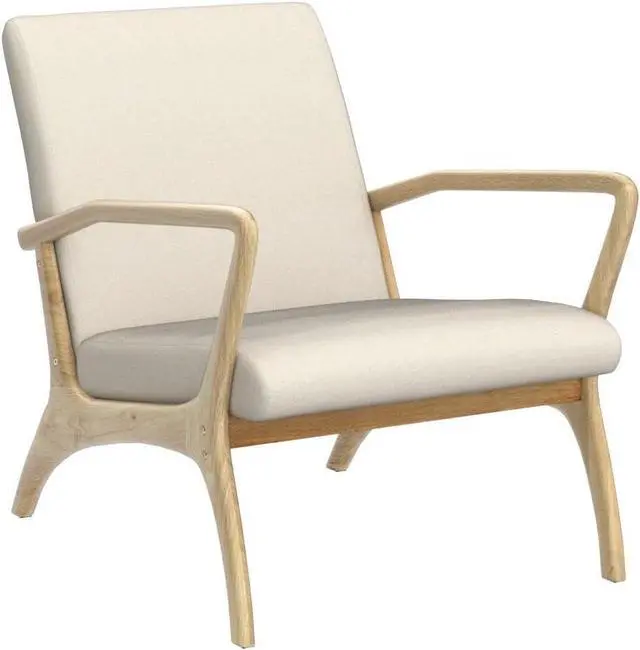 CDCASA Mid-Century Modern Accent Chair with Cushion, 28.3'' Long ...