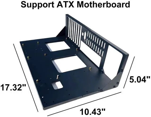 Open Air Frame Computer Case, ATX PC Test Bench Chassis Case Rack, DIY ...