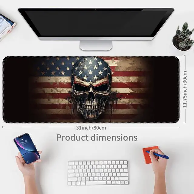 ALTEKO Large Gaming Mouse Pad, Computer Mouse Mat, Funny Desk Pad ...