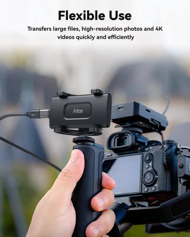 Aiibe 500GB External Solid State Drive USB C Portable SSD USB 3.2 Gen 2 ...