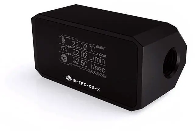 Bykski Water Cooling Digital Flow Meter Temperature Display - Newegg.com