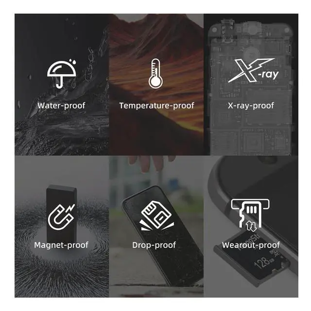 TeknoStone Basic 256GB Micro SDXC Memory Card with Adapter Up to 90MB/s ...