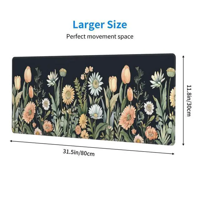 Mouse Pad Gaming - Large Mouse Pad for Desk with Waterproof Surface ...