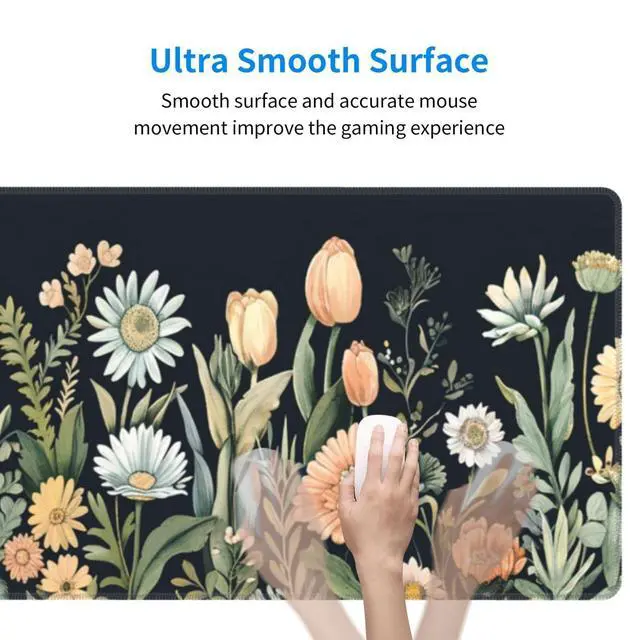 Mouse Pad Gaming - Large Mouse Pad for Desk with Waterproof Surface ...