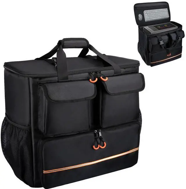 Computer Desktop Mid Tower Large Carrying Case, PC Travel Case for ...
